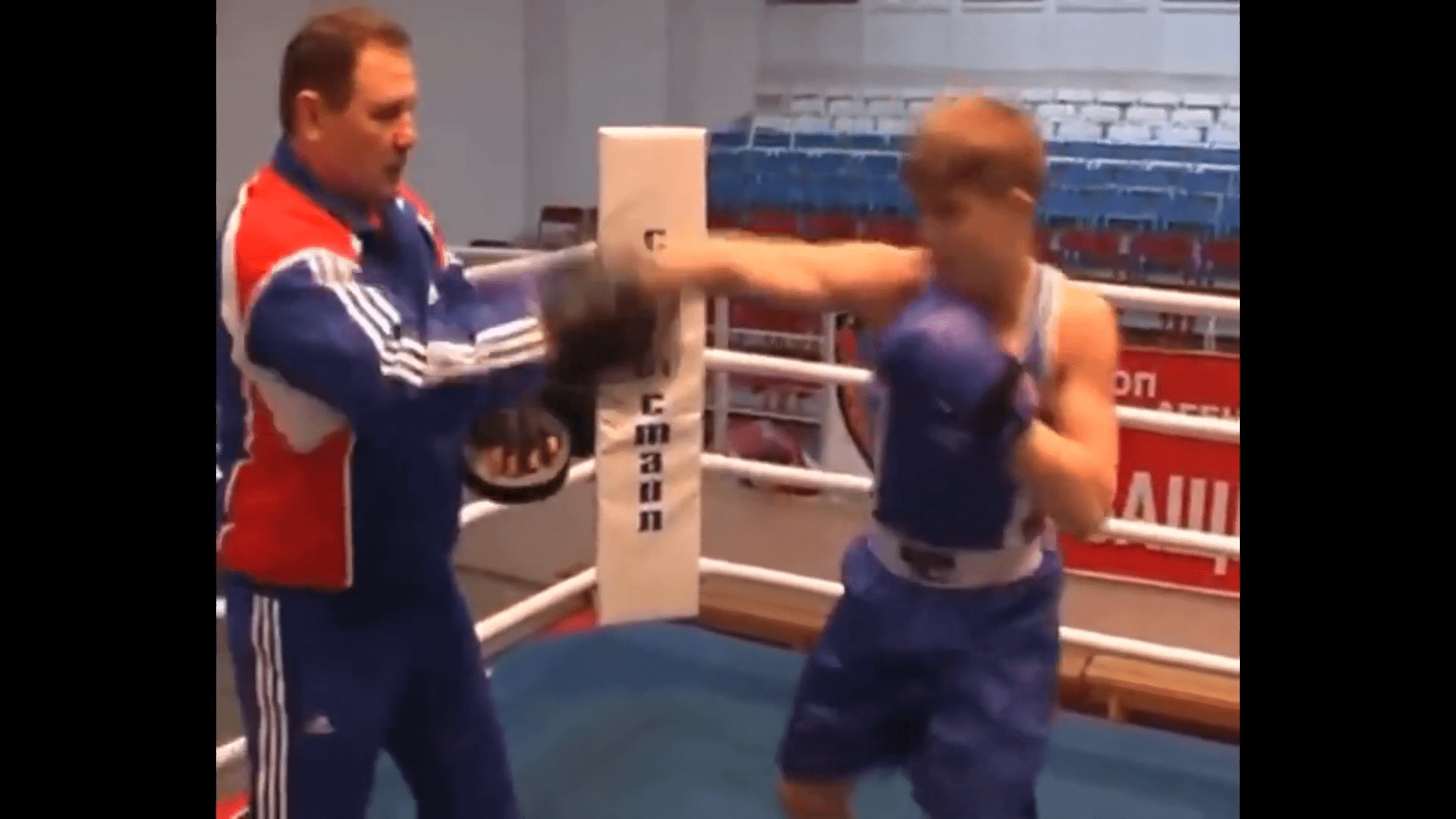 Soviet/Russian Style of Boxing Padwork - The Top Boxers
